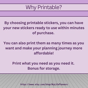 Mini Monthly Shaded Calendar Printable Planner Stickers, Fillable ...