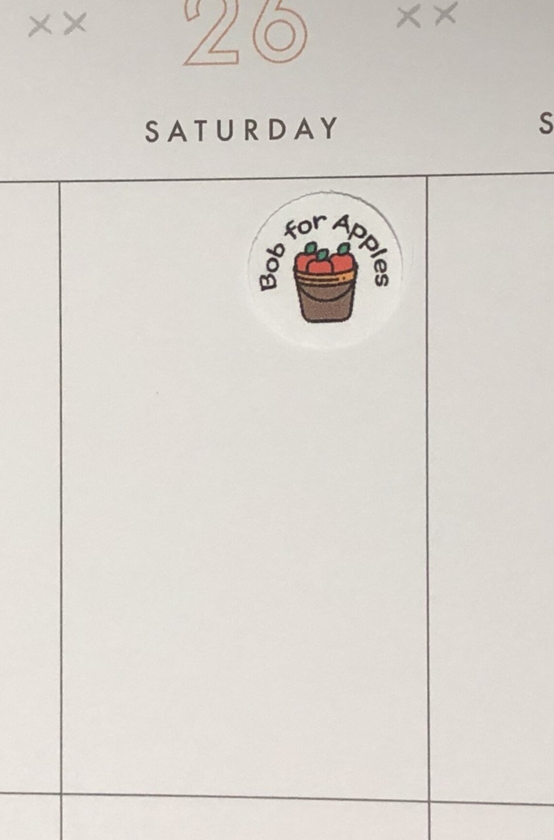 Fall Bucket List Icon Planner Stickers Printable Stickers | Etsy