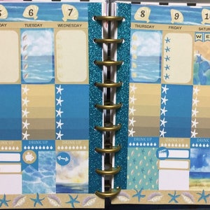 Beach Planner Printable Stickers Weekly Kit Planner Kit - Etsy