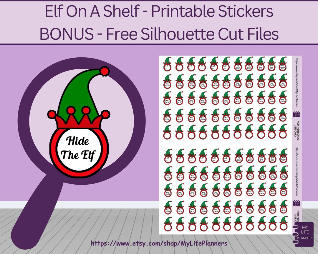 Elf on the Shelf, Christmas Elf, Elf Shelf, Elf Reminder, Printable ...