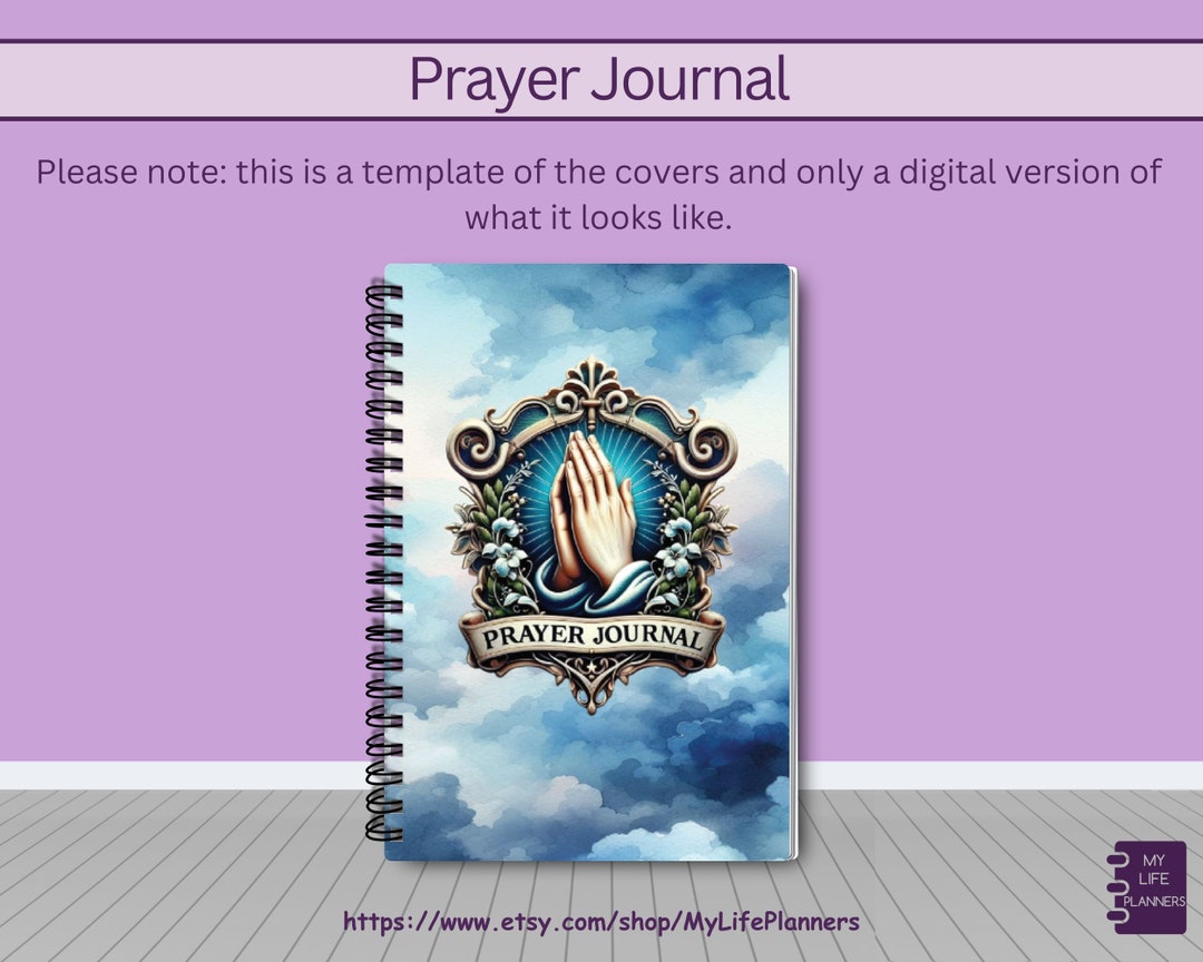 Prayer Journal, Prayer Log, Prayer Tracker, Faith Journal, Blessing ...
