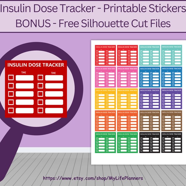 Insulin Stickers - Etsy