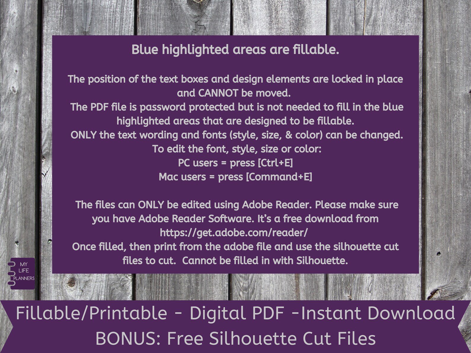 Blue Color Box Stickers Planner Stickers Full Box Half Box - Etsy