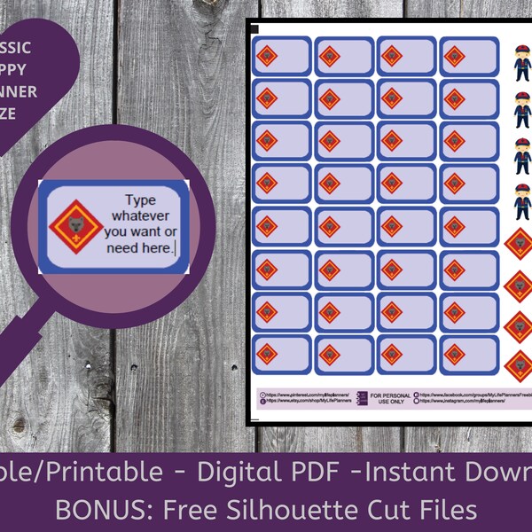 Cub Scout Printables - Etsy
