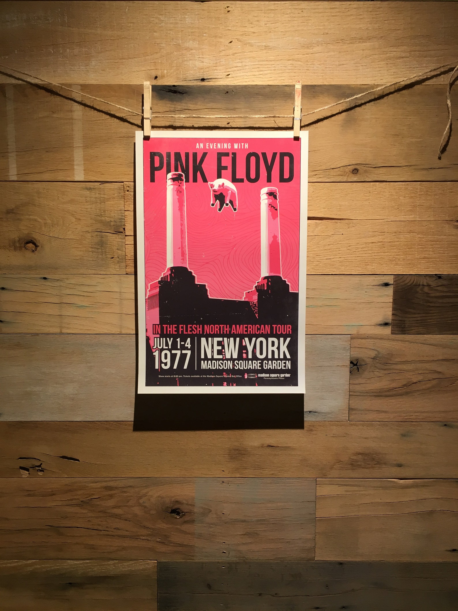 11x17 Pink Floyd Concert Poster Concept - Etsy