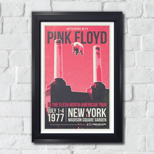 11x17 Pink Floyd Concert Poster Concept - Etsy