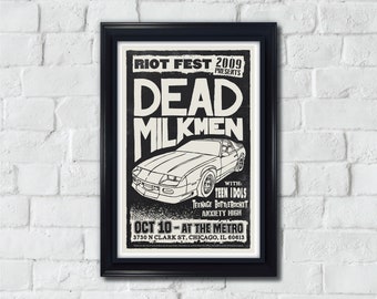Dead Milkmen Poster - Etsy