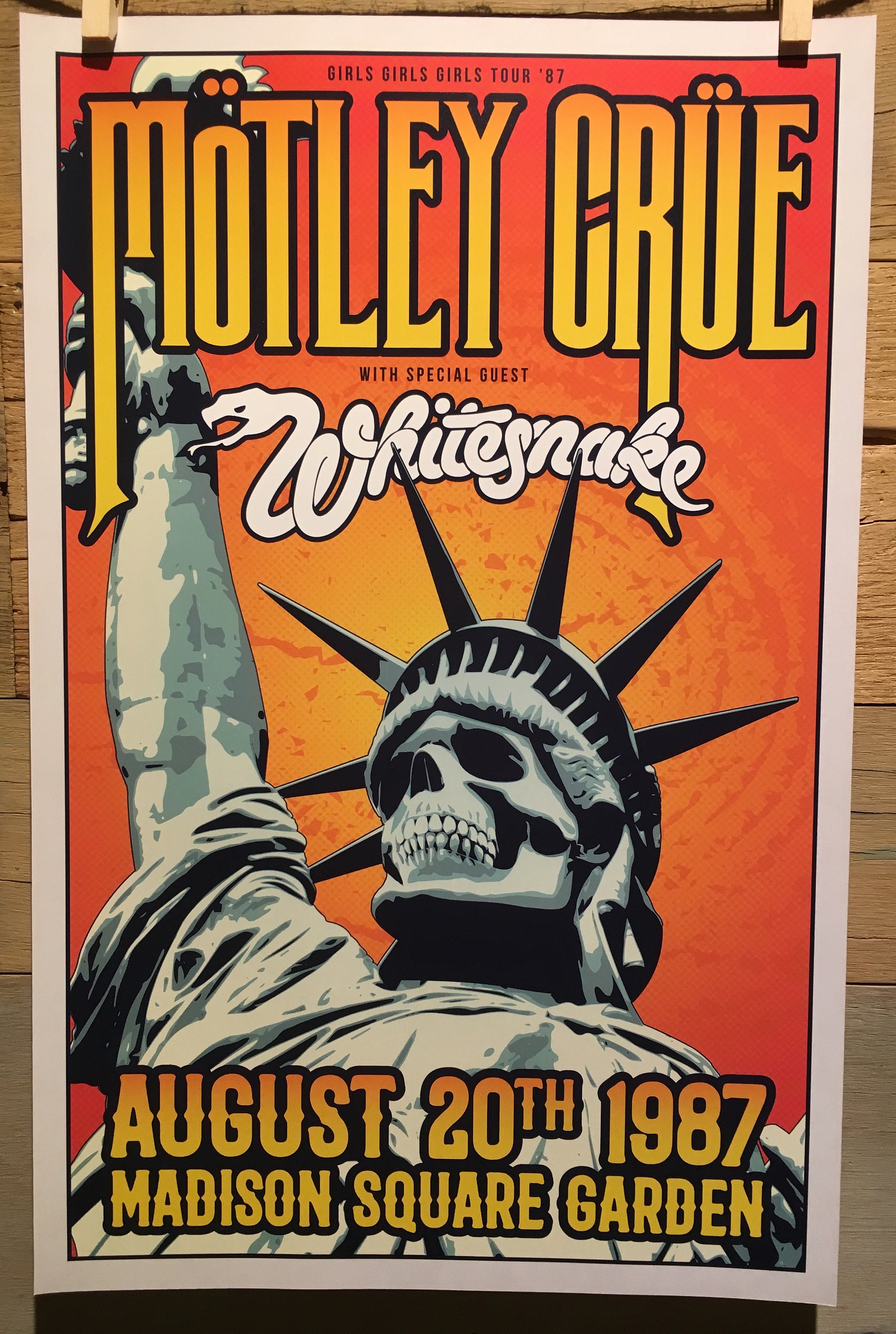 Motley Crue Final Tour Poster