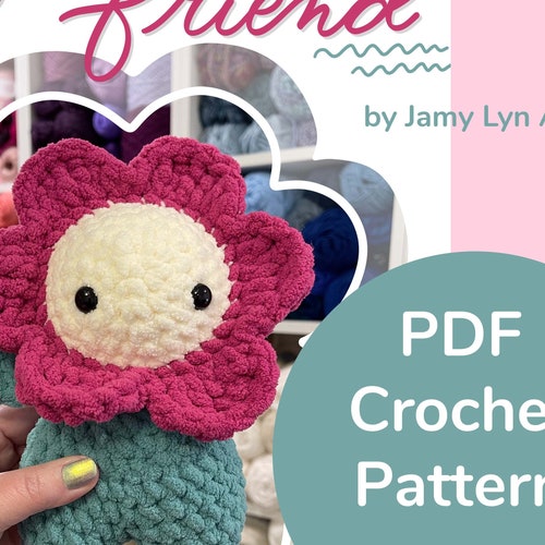 Floral Friend Crochet Pattern PDF Digital File Only - Etsy