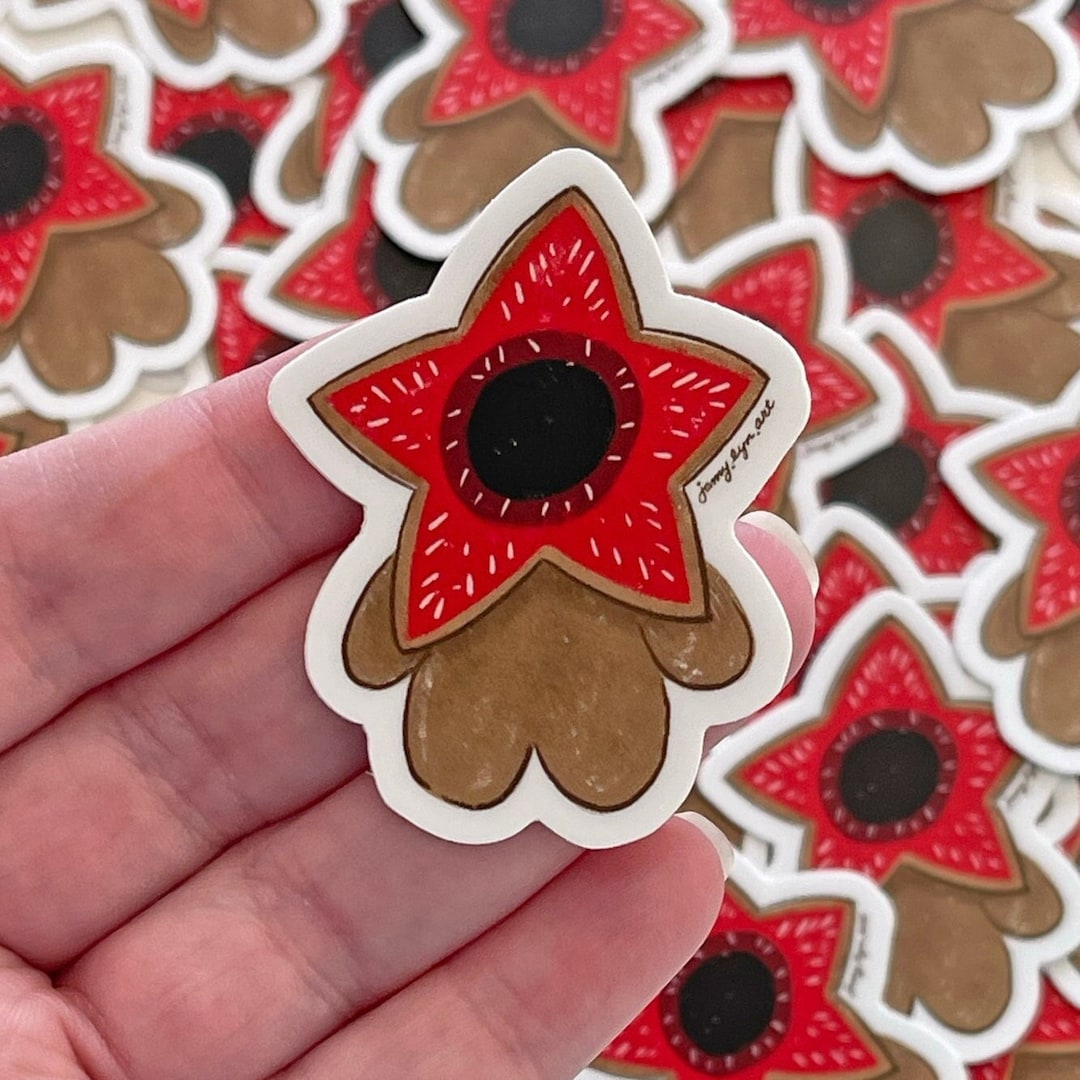 Demogorgon Plushie Sticker - Etsy