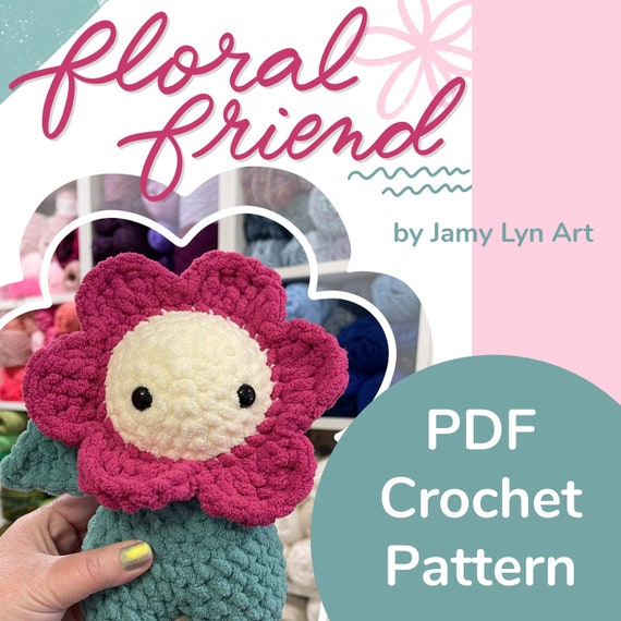 Floral Friend Crochet Pattern PDF Digital File Only - Etsy