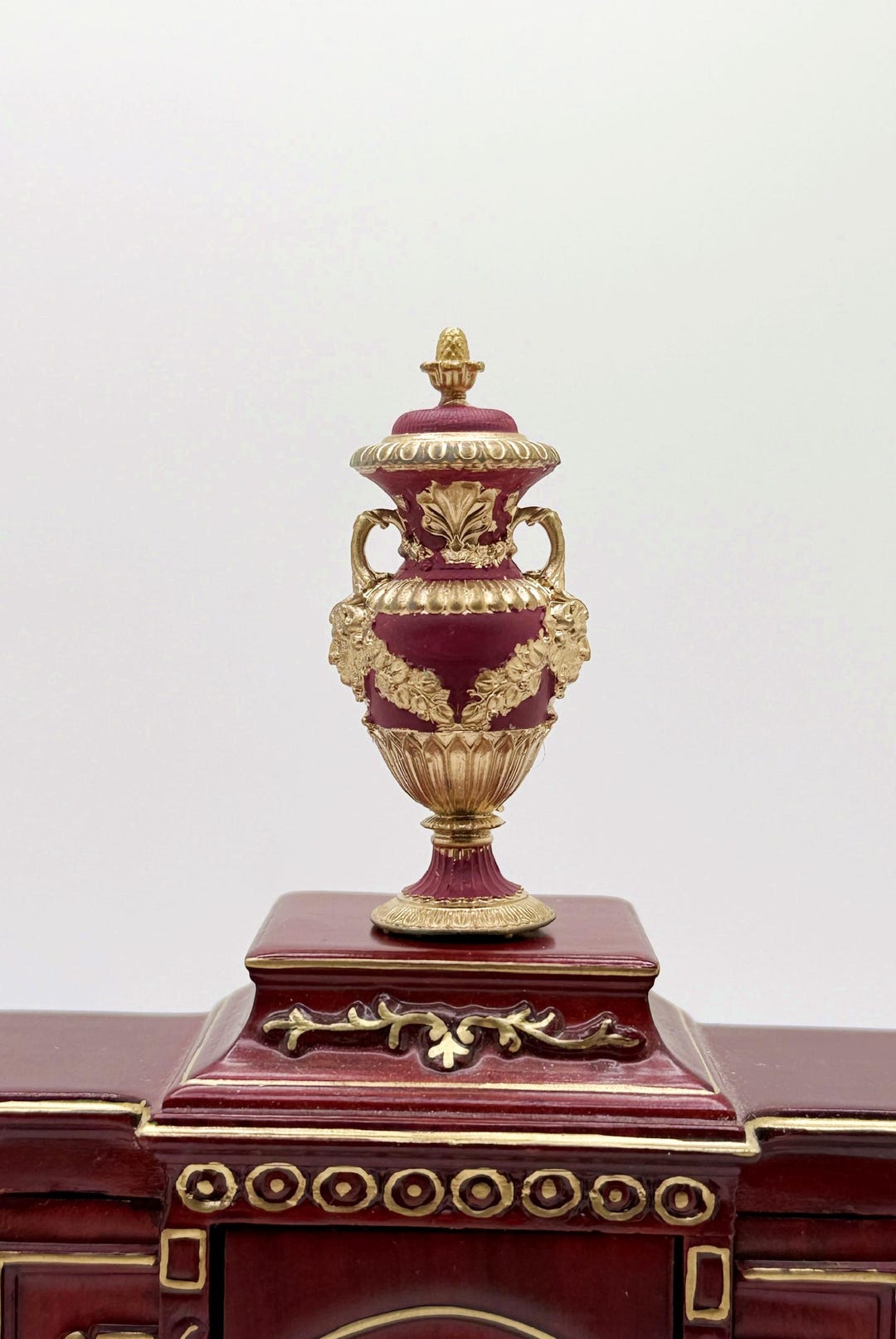 1:12 Sevres Style Urn French Made in Italy Artisan Decor Miniature - Etsy