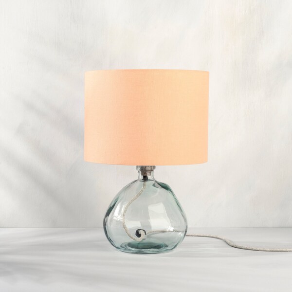 Peach Table Lamp - Etsy