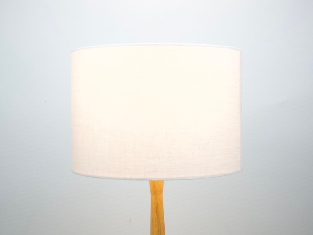Linen Cream Lampshade for Table Lamp, Floor Lamp or Ceiling Light Shade ...