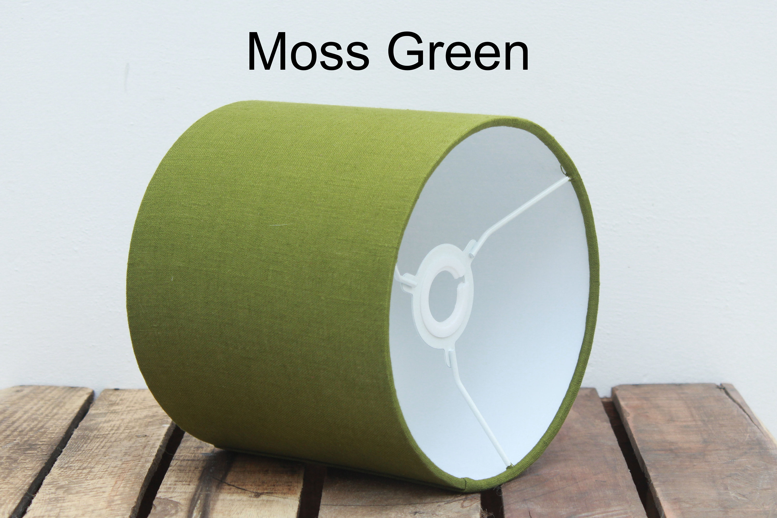 Linen Green Lampshades for Table Lamps, Floor or Ceiling Lampshades ...