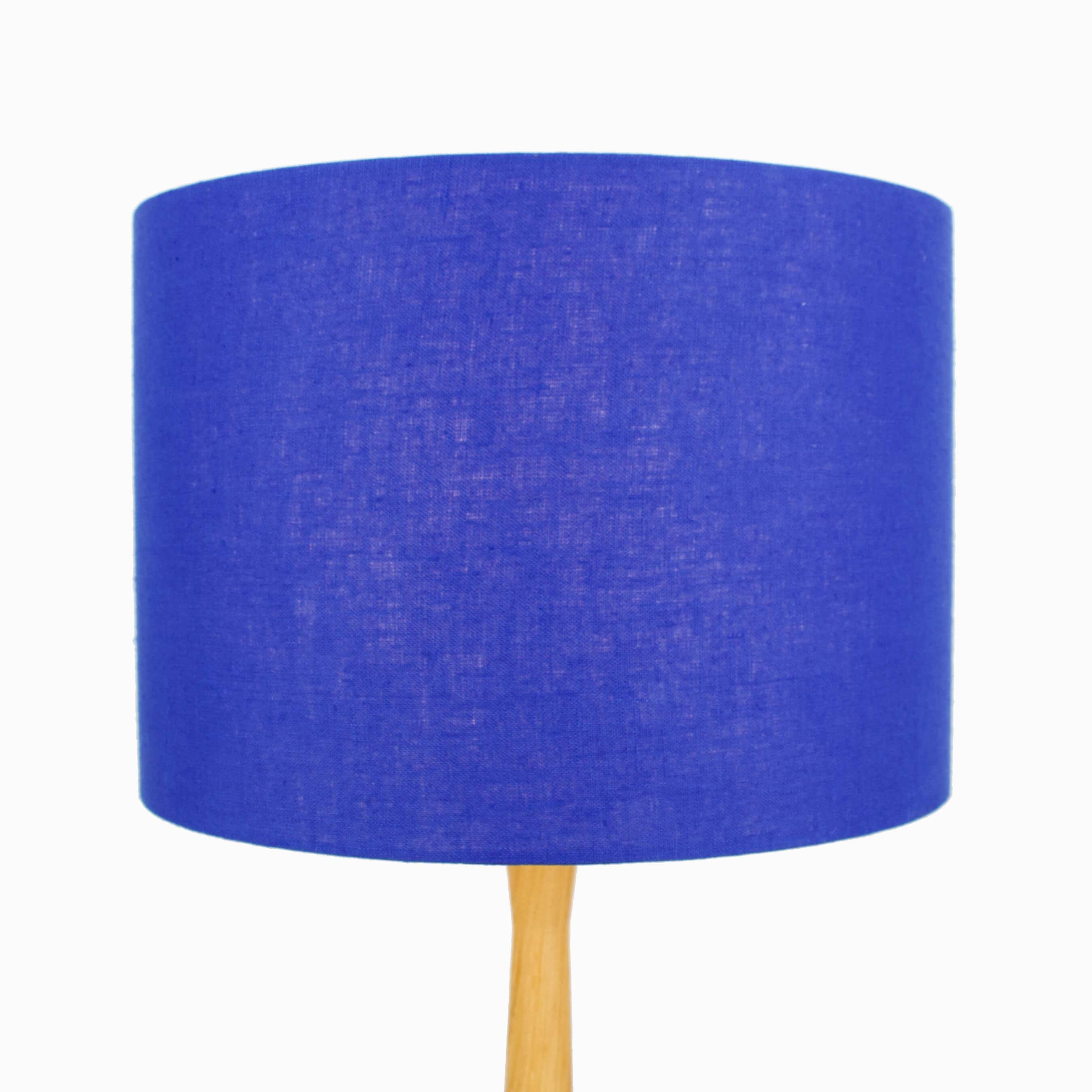 Linen Royal Blue Lampshade Cobalt Blue Lamp Shade Table Lamp - Etsy UK