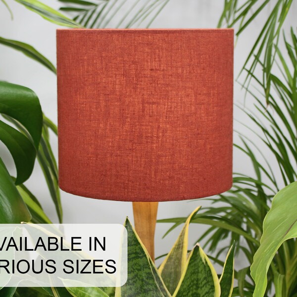 Orange Lamp Shade - Etsy