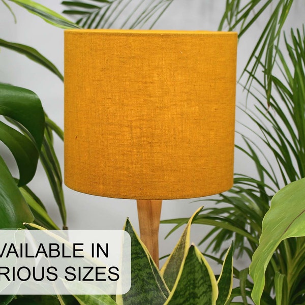Yellow Lamp Shade - Etsy