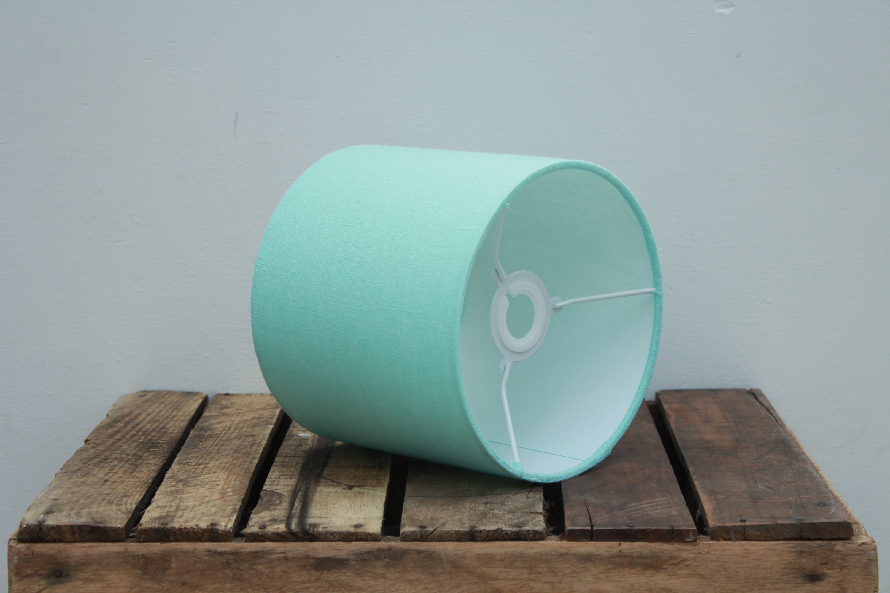 Linen Mint Green Lamp Shade Light Mint Lampshade for Table | Etsy