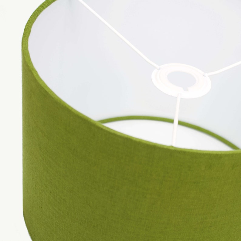 Linen Moss Green Lampshade Green Lamp Shade for Table Lamp - Etsy