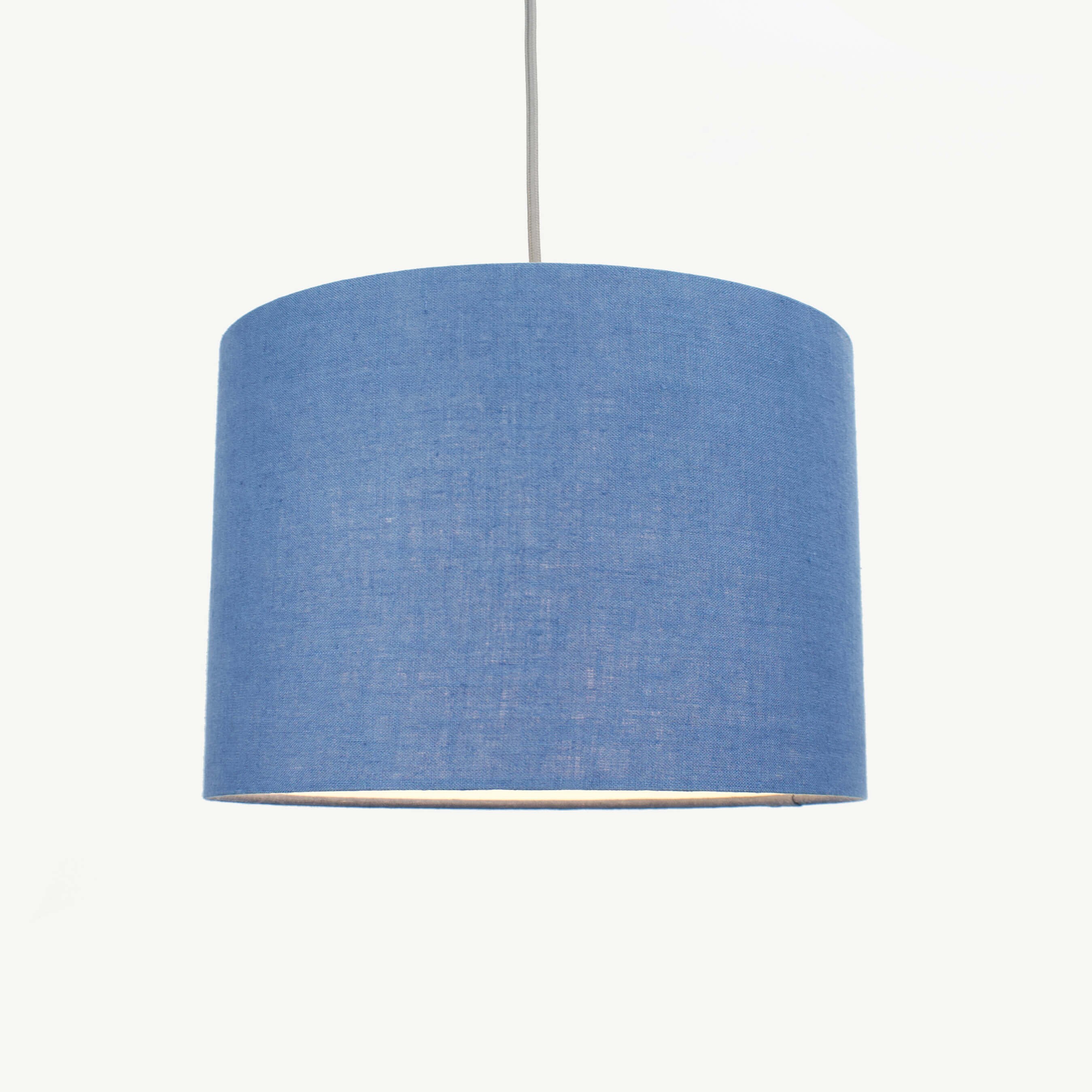 Linen Dusty Blue Lampshade for Table Lamp Floor Lamp or - Etsy