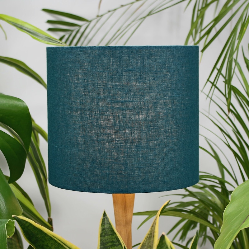 Teal Lampshade - Etsy