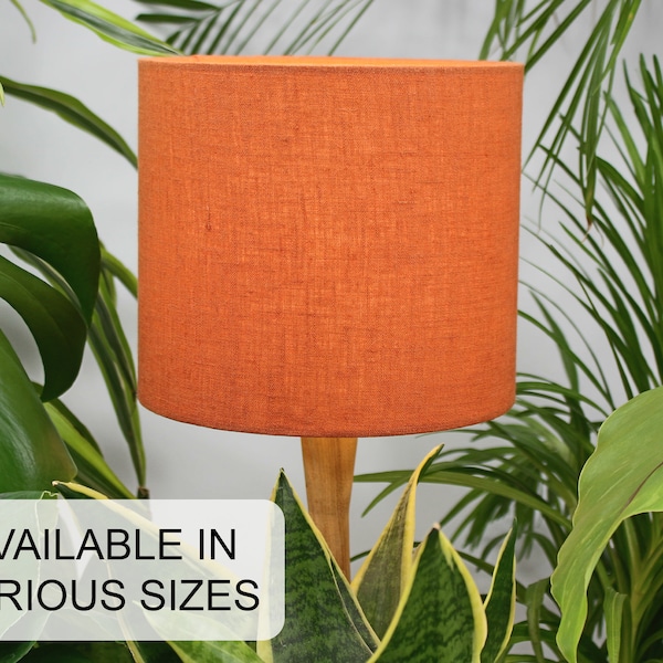Orange Lamp Shade - Etsy