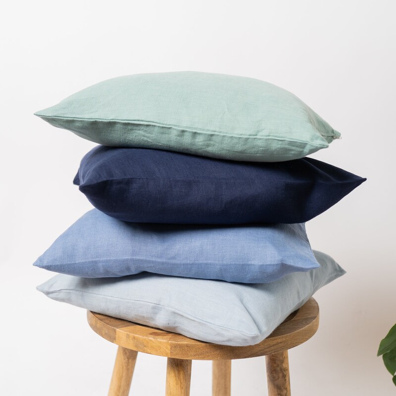 Linen Cushion - Etsy