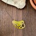 Yellow Shell Necklace - Etsy