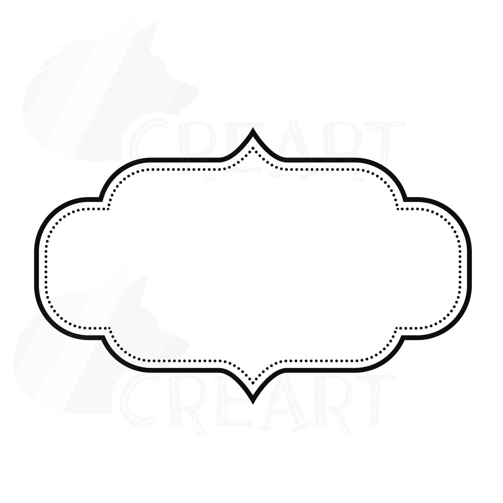 Digital Frames Borders Clip Art Digital Labels Basic Frames | Etsy Ireland