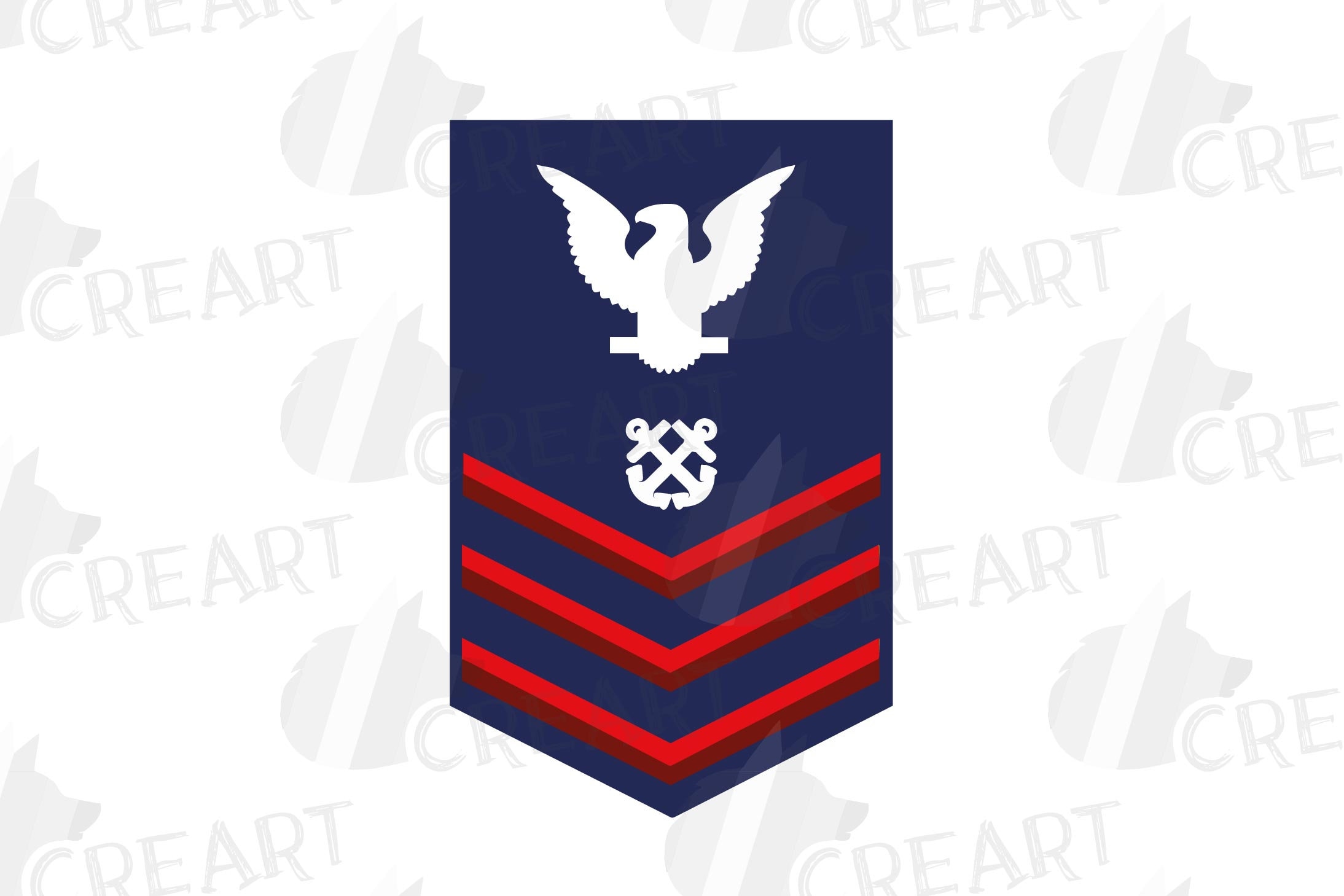 US Coast Guard Enlisted Rank Insignia Collection US Coast - Etsy Canada