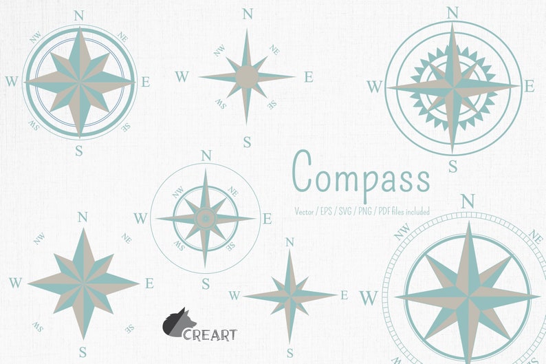 Travellers Compass Adventure Theme Decoration. Compass Rose - Etsy