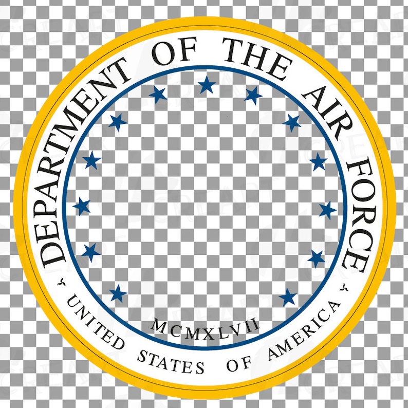 Us Air Force Enlisted Rank Insignia Vector Collection United Etsy