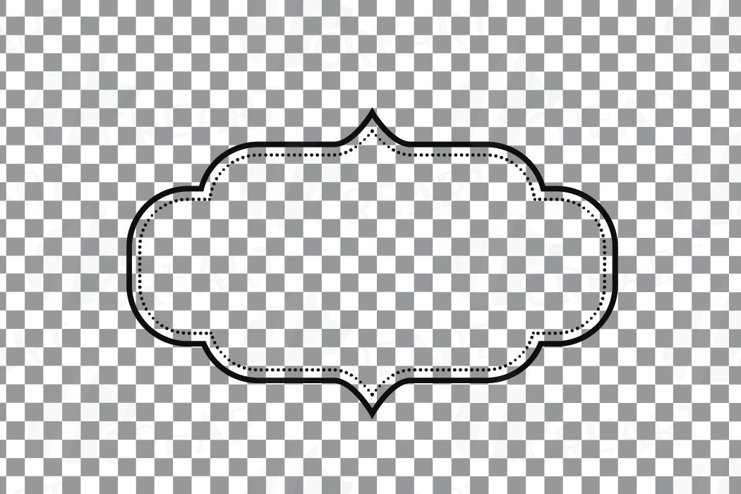 Digital Frames Borders Clip Art Digital Labels Basic Frames | Etsy Ireland