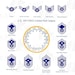 US Air Force Enlisted Rank Insignia Vector Collection. United States ...