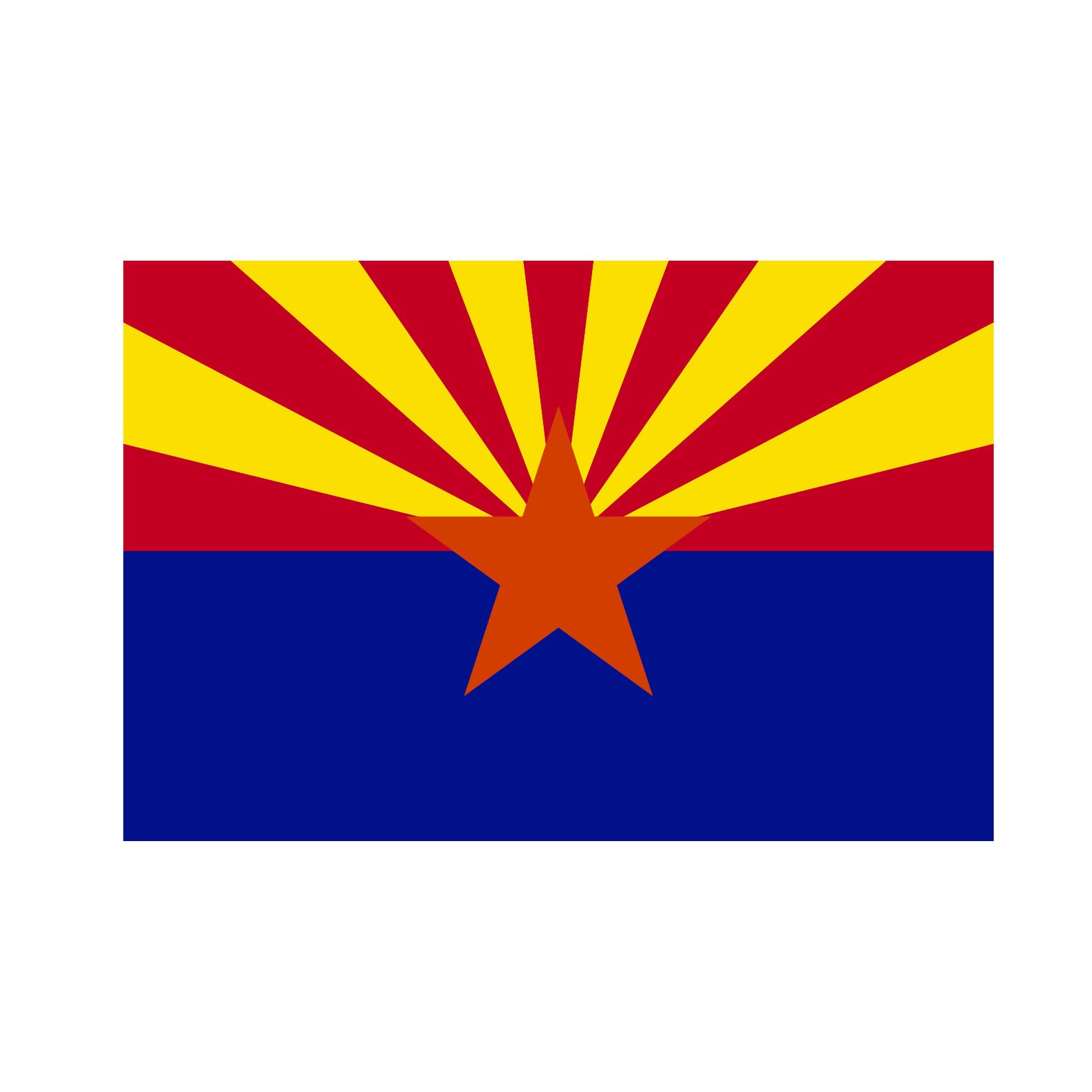 Arizona State Map Flag and Symbols Clipart Collection. AI | Etsy