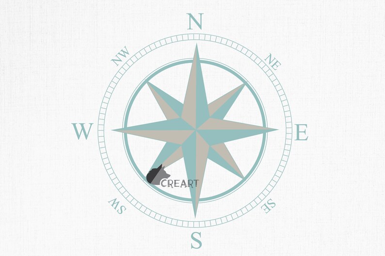 Travellers Compass Adventure Theme Decoration. Compass Rose - Etsy