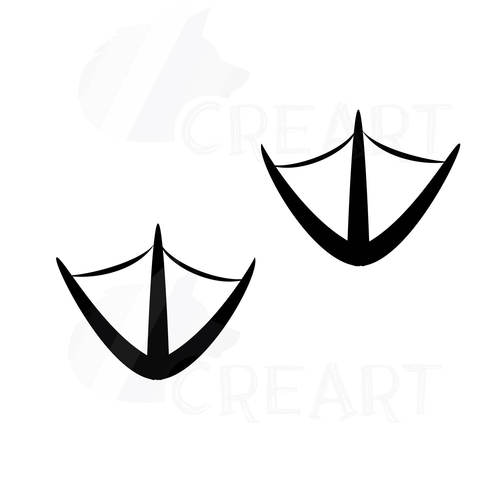 Duck Tracks Clip Art