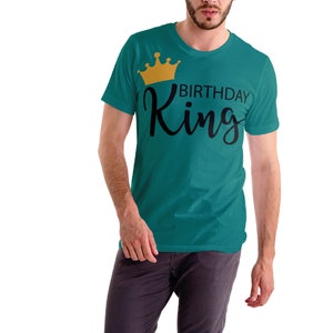 Birthday King Funny Gift SVG Cutting File. Birthday Gift, Mug, Shirt ...