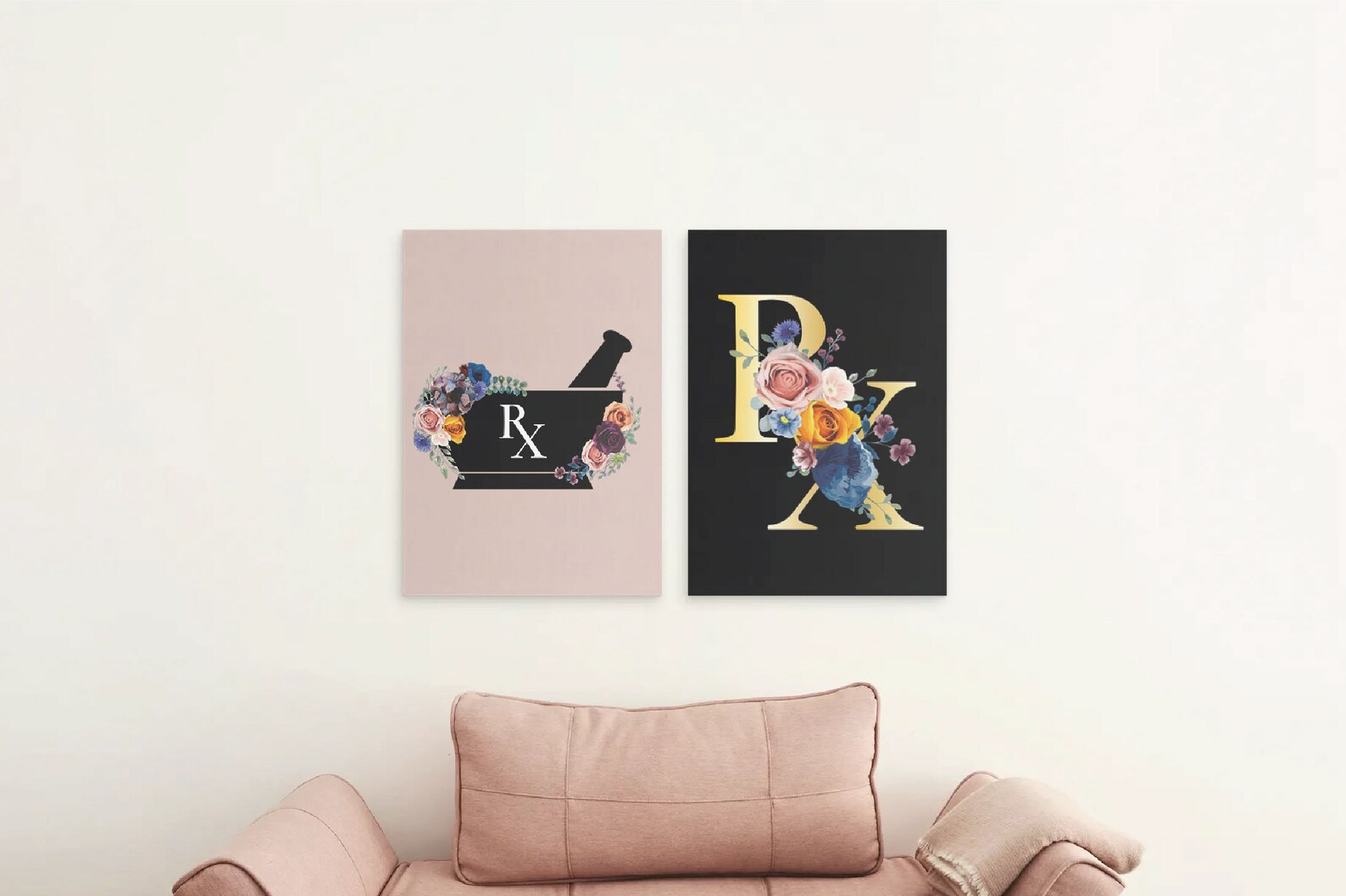 Colourful Floral Medicine Mortar and Pestle Decor Design. - Etsy