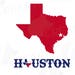 Houston Clip Art Pack Including Texas Map AI, Eps, Svg, Png, Silhouette ...