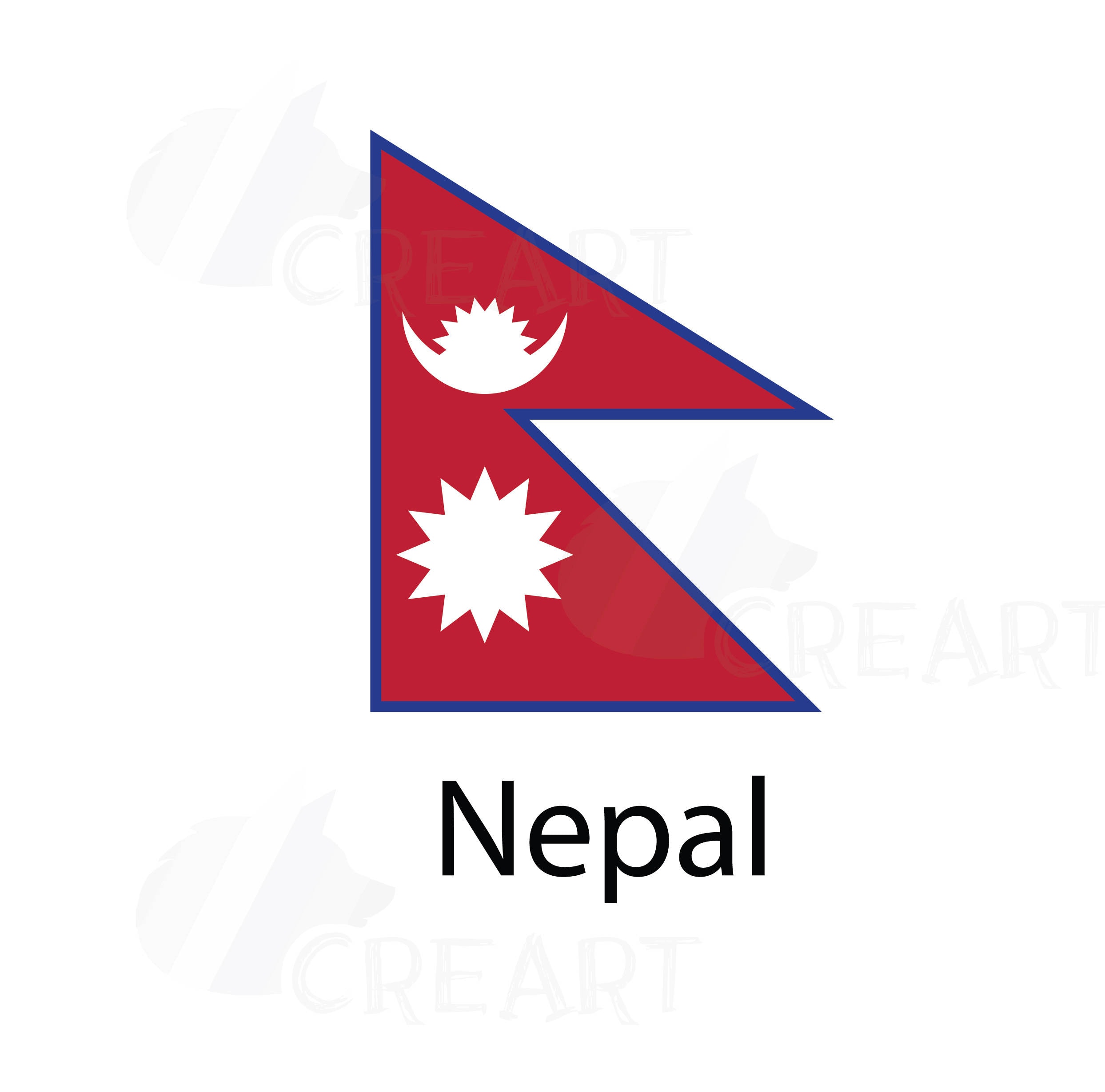 World Flags Clip Art: 294 Printable National Flags (EPS, PDF) - Etsy