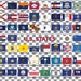USA Capital and States Flags Collection for Print, 50 US State Flags ...