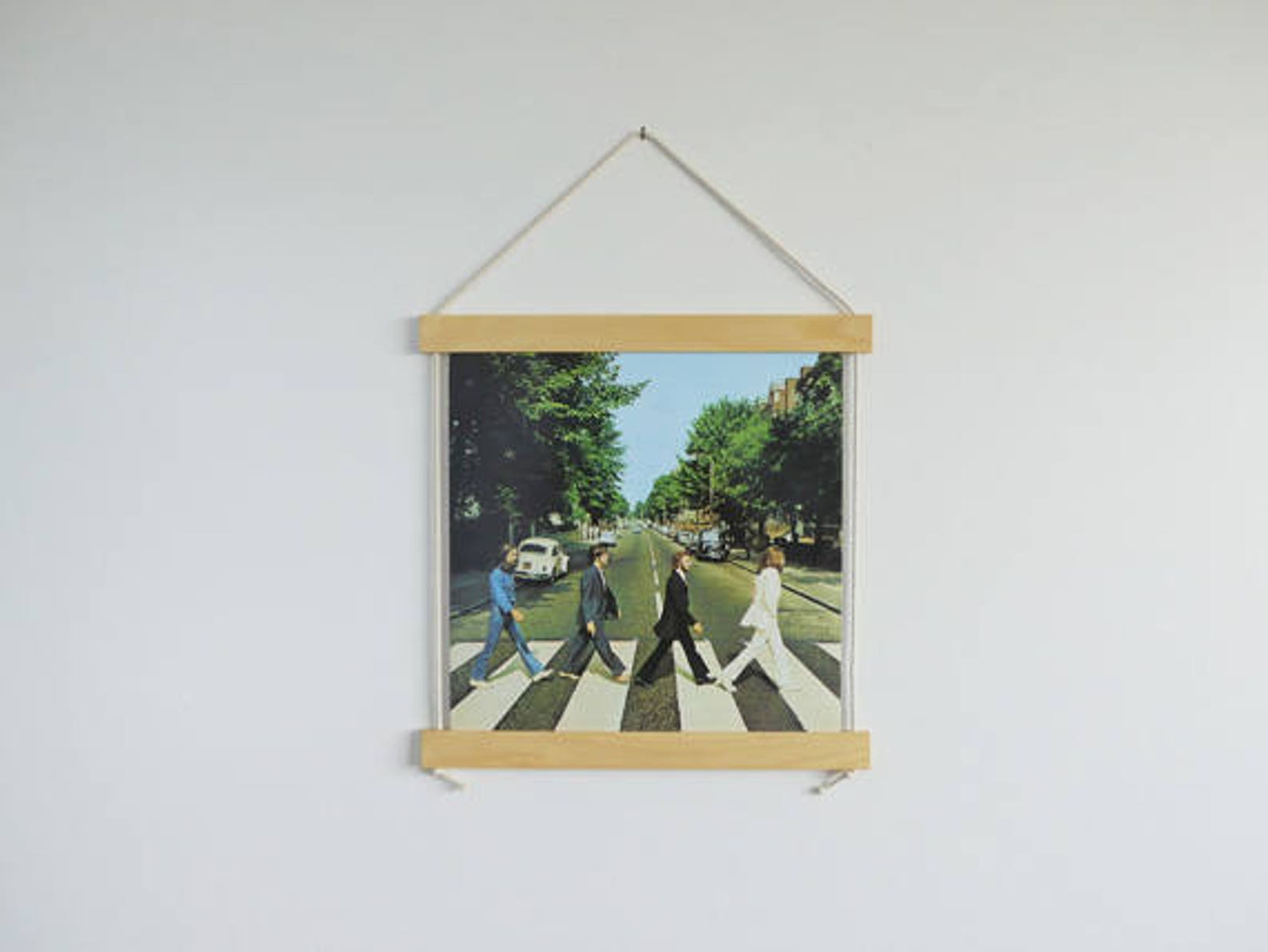 Record Jacket Frame Pine LP Vinyl Record Frame Poster | Etsy