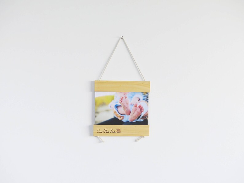 Picture Frame Card Frame Sustainable Pine Wall Decor | Etsy