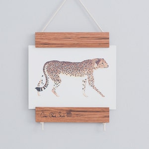 Card Frame, Light Wood, Reclaimed Wood, Wall Art, Greeting Card, Post ...