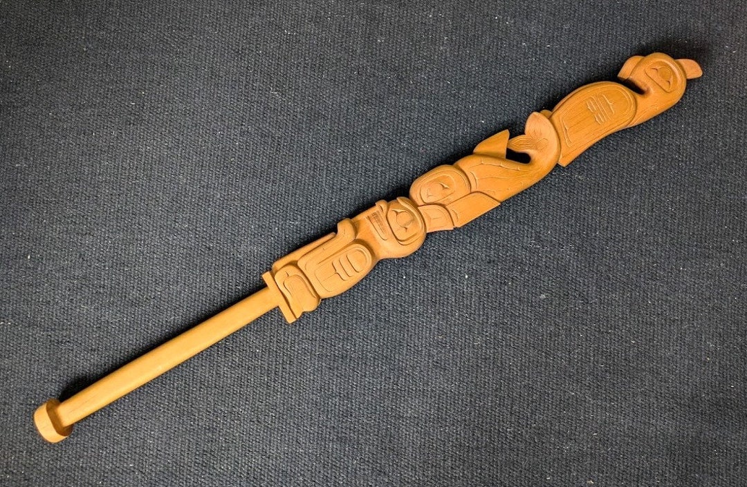 Native American Totem Staff - Etsy