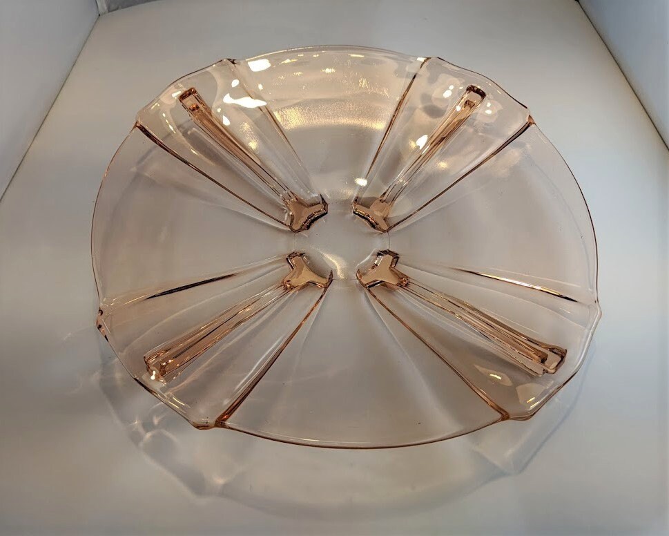 Art Deco Winged Plate - Etsy