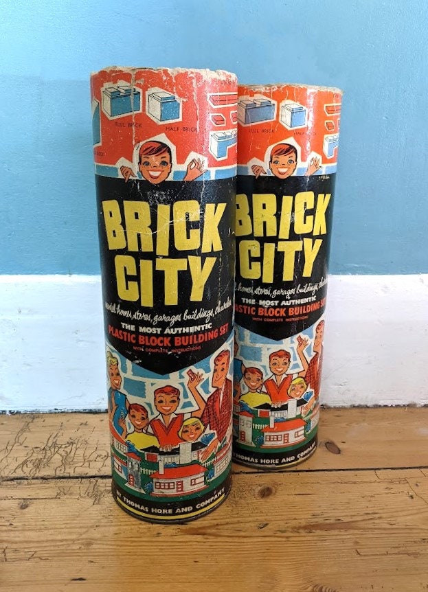 Brick City Vintage Building Blocks - Etsy