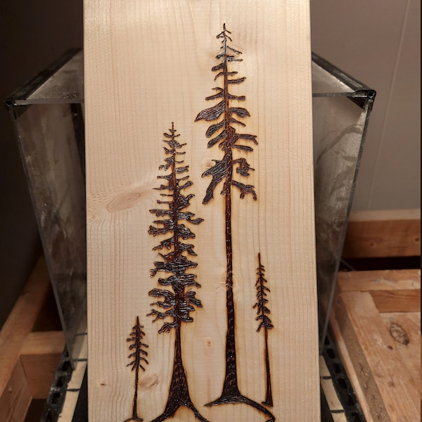 Pyrography Wall Art - Etsy